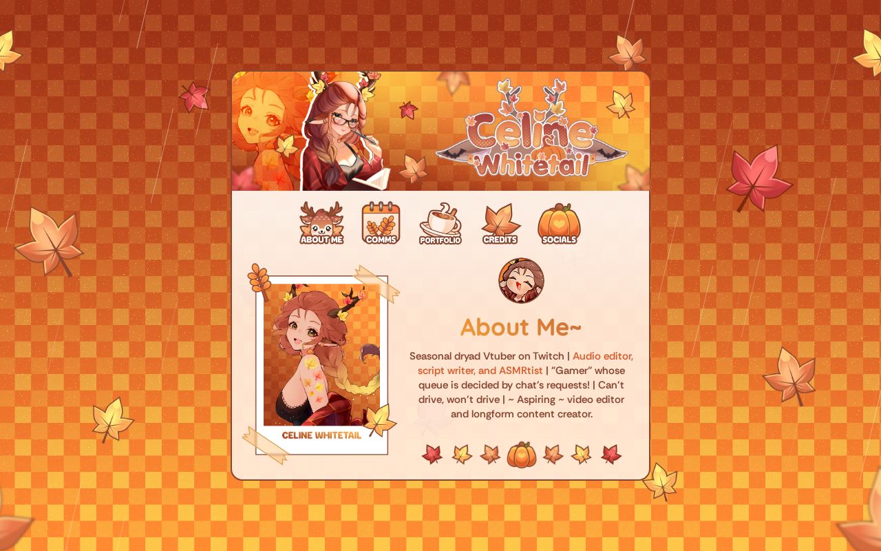 Celine Whitetail | Seasonal Dryad VTuber